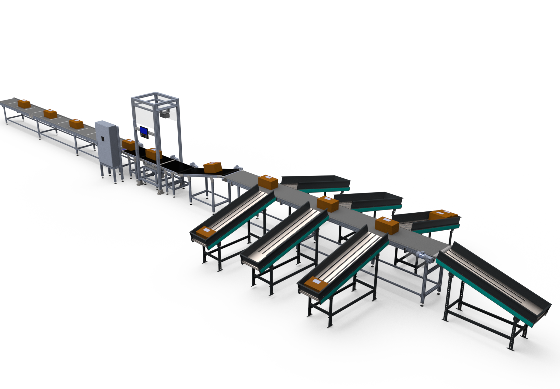 CROSS BELT SORTERS - Ingetech Robotics